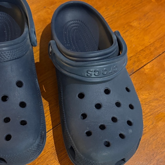 CROCS | Shoes | Crocs Mens Dark Blue Clogs | Poshmark